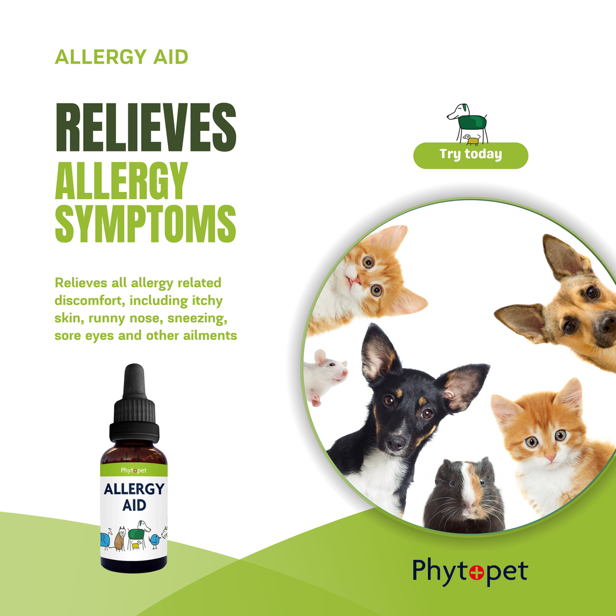 Phytopet Herbal Allergy Aid Natural Supplement for Animals – Phytopet Ltd
